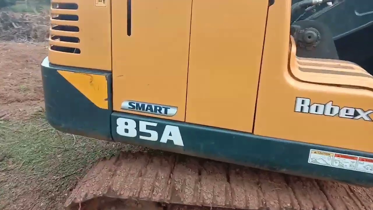 Hyundai R85 Excavator - YouTube