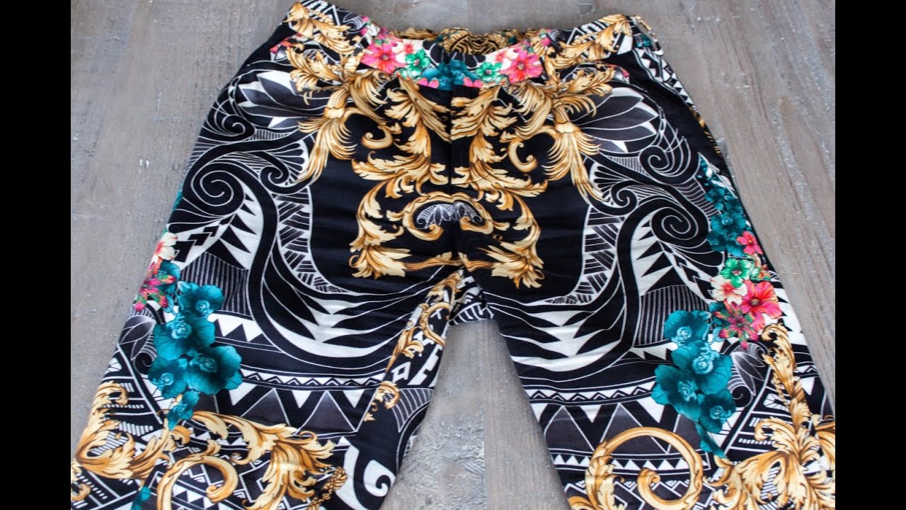 Versace printed gold and flower pants- Felix Fashion Reviews - YouTube