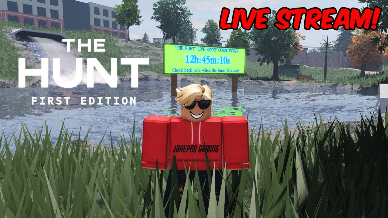 🔴LIVE - The Roblox Hunt Event Is Today! - Roblox - YouTube