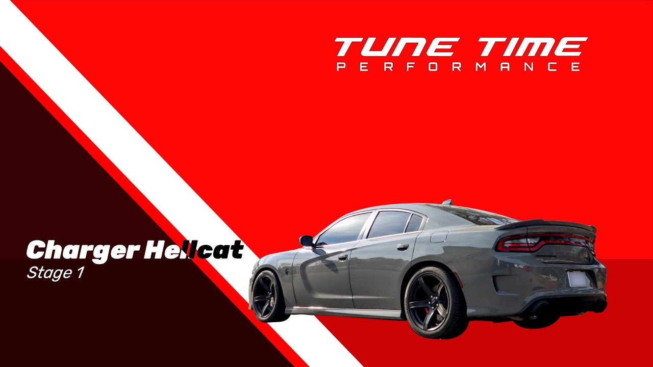 TTP Stage 1 Charger Hellcat Picks Up 100 WHP!!! - YouTube