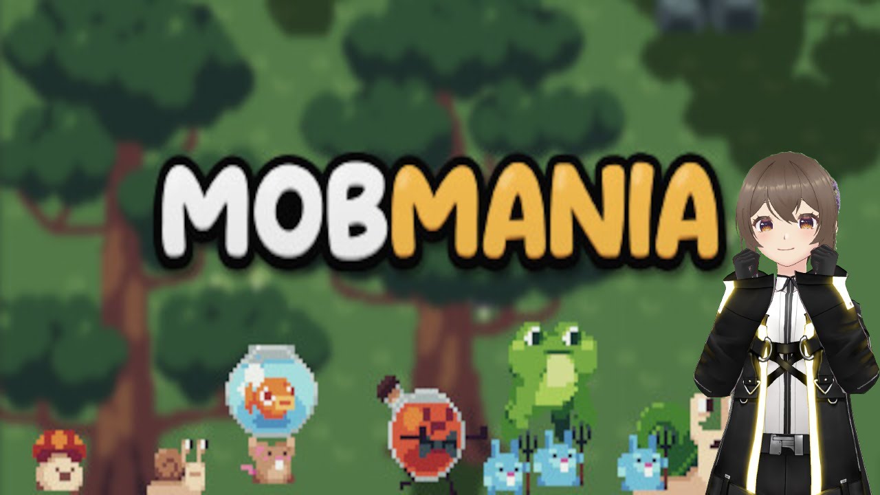 【Mobmania】ドットがかわいいゲームで遊ぶよ！【#2】 - YouTube