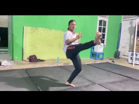 Tugas analisis biomekanika olahraga cabang olahraga silat tendangan || indah Febriyani