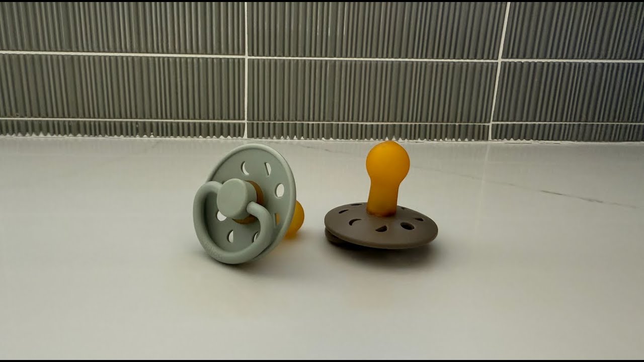 These are my son's favorite pacifiers - YouTube