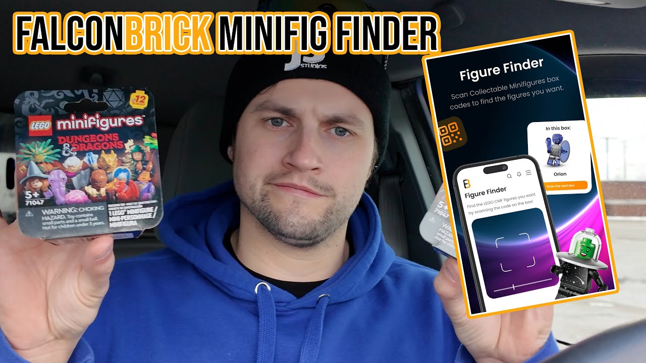 Falcon Brick has the best solution for finding LEGO minfigs - YouTube