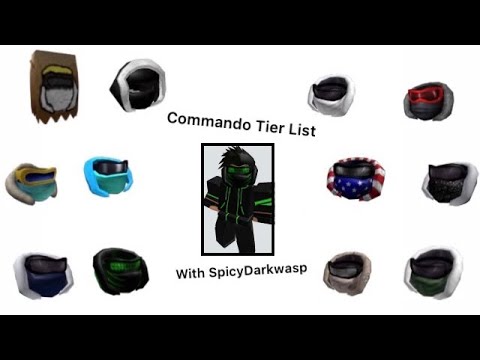 ⭐️ Roblox Commando Tier List ⭐️ (Ranking every single Commando) - YouTube