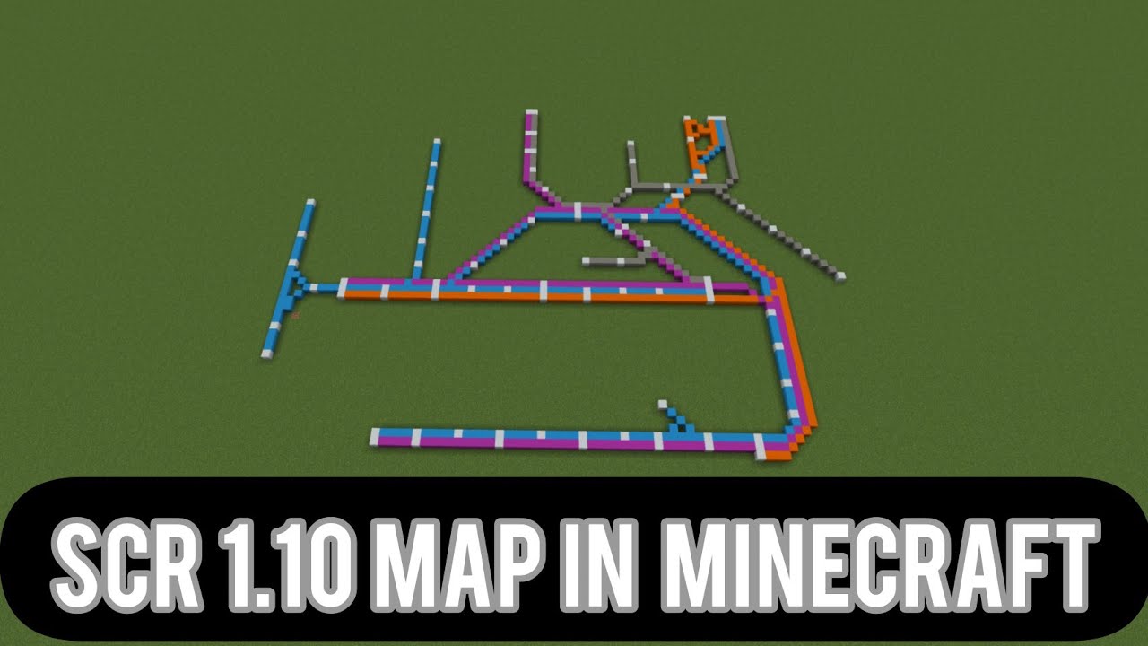 Making SCR 1.10 Map In Minecraft #scr #minecraft #map - YouTube