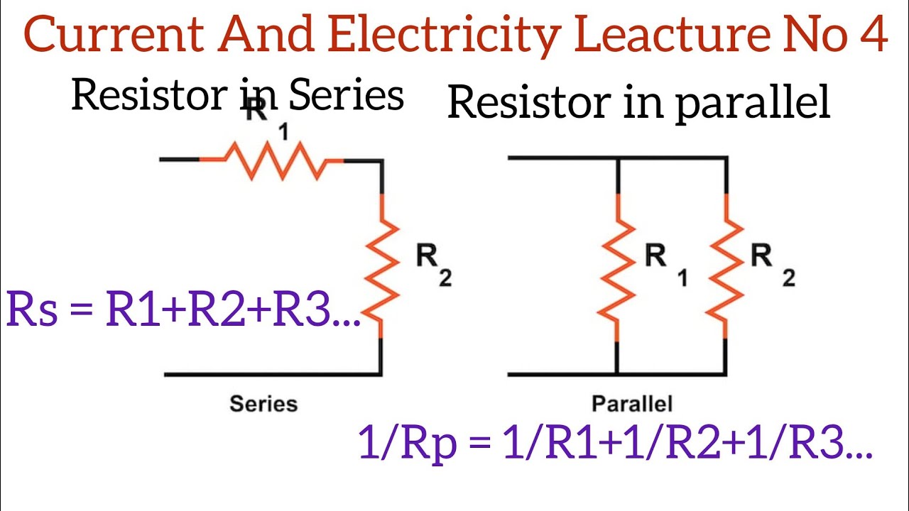 Resistor And Effective Resistance || Resistor In Series || Resistor In ...