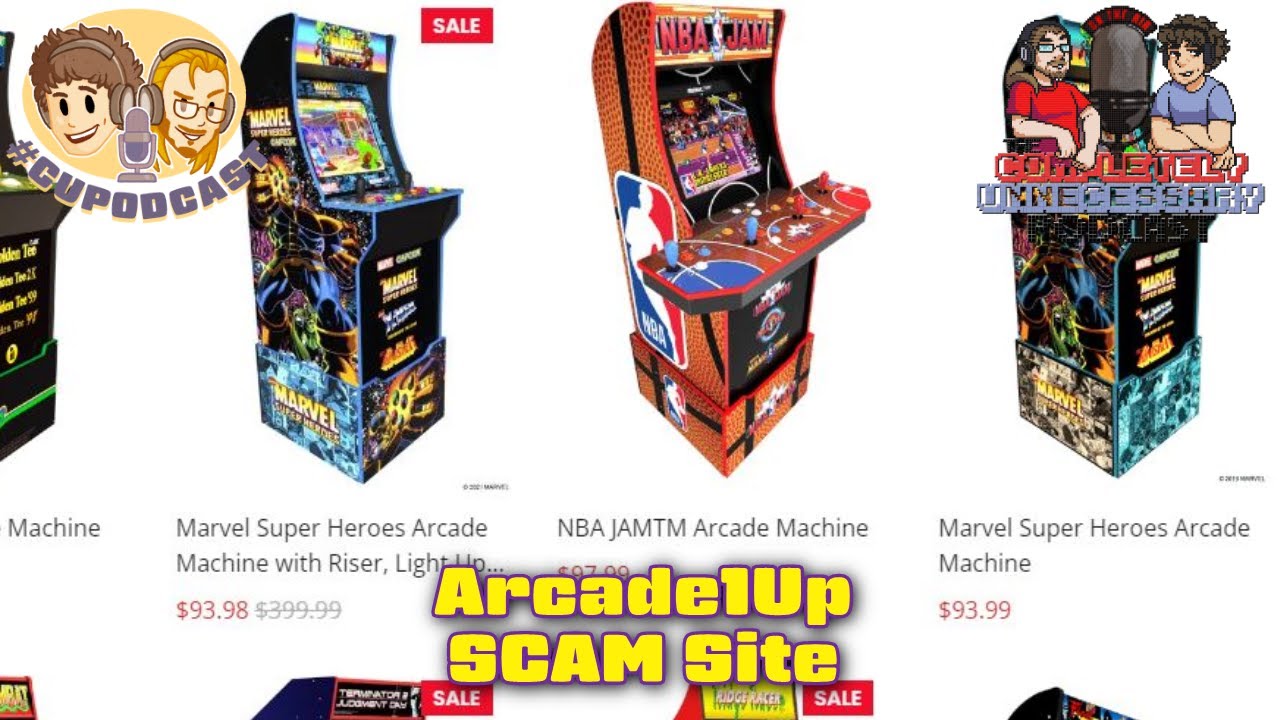Arcade1Up Scam Site Could Trick Gamers - YouTube