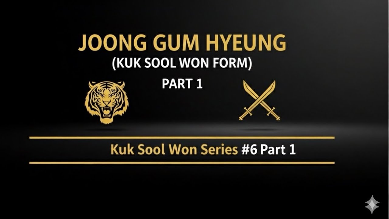 Jung Gum Hyeung Part 1 (Sword form front view) - YouTube