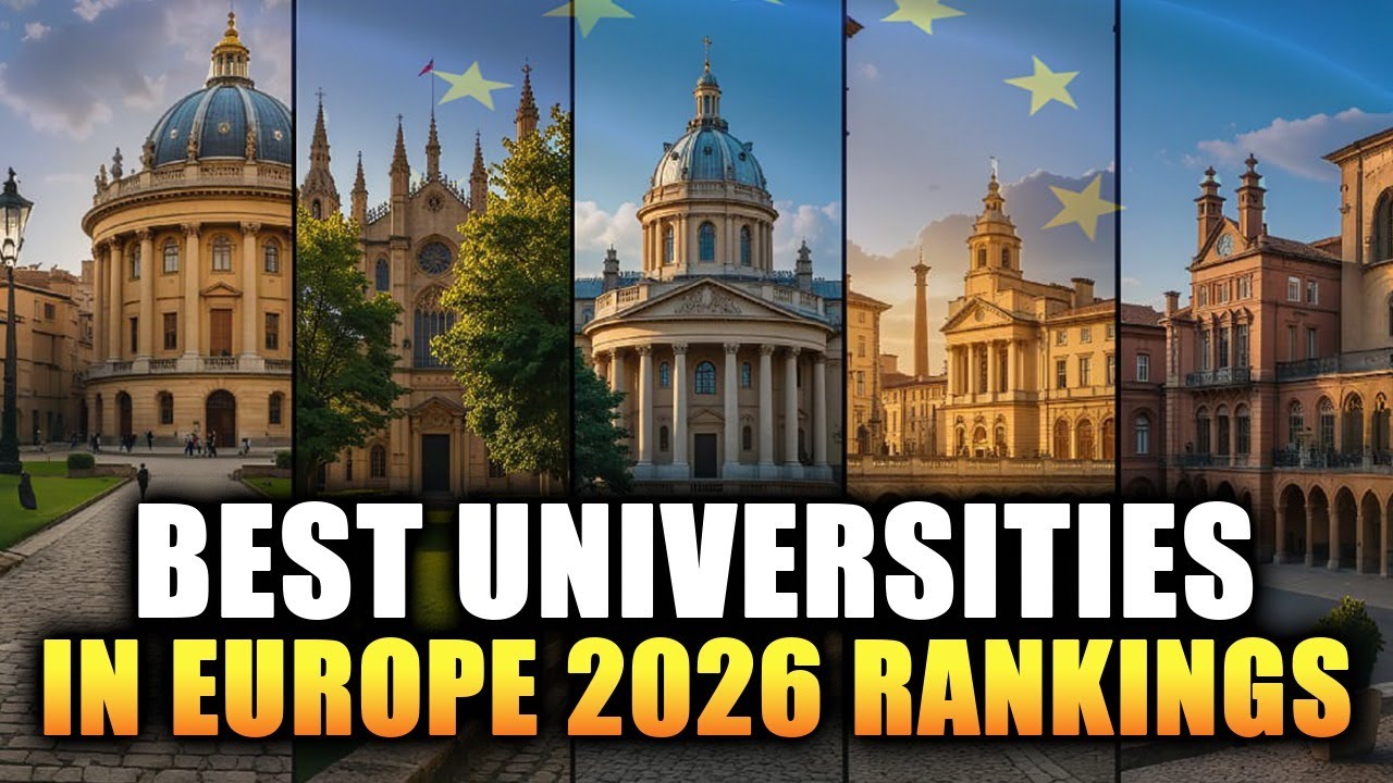 20 BEST UNIVERSITIES IN EUROPE 2026 Rankings - YouTube