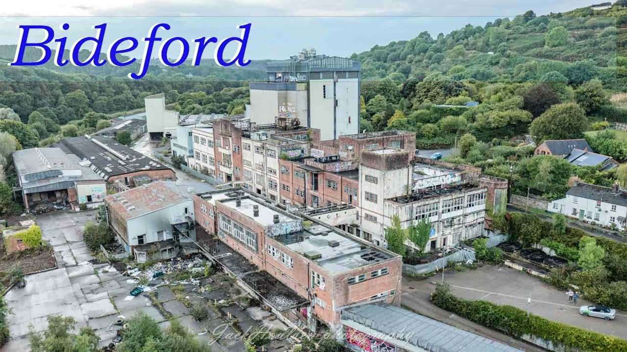 Abandoned diary crest factory, Bideford!! - YouTube