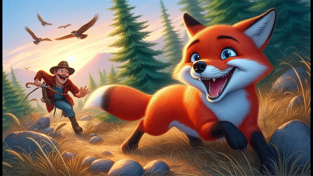The Clever Fox Who Outsmarted the Hunter - YouTube