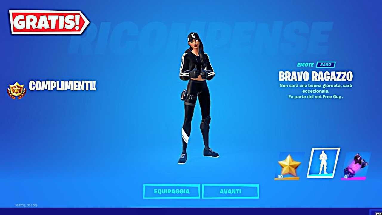 COME AVERE L'EMOTE BRAVO RAGAZZO SU FORTNITE - YouTube