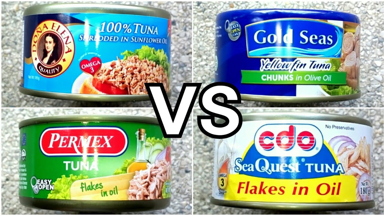 CDO Tuna vs Permex Tuna vs Doña Elena Tuna vs Gold Seas Tuna - YouTube