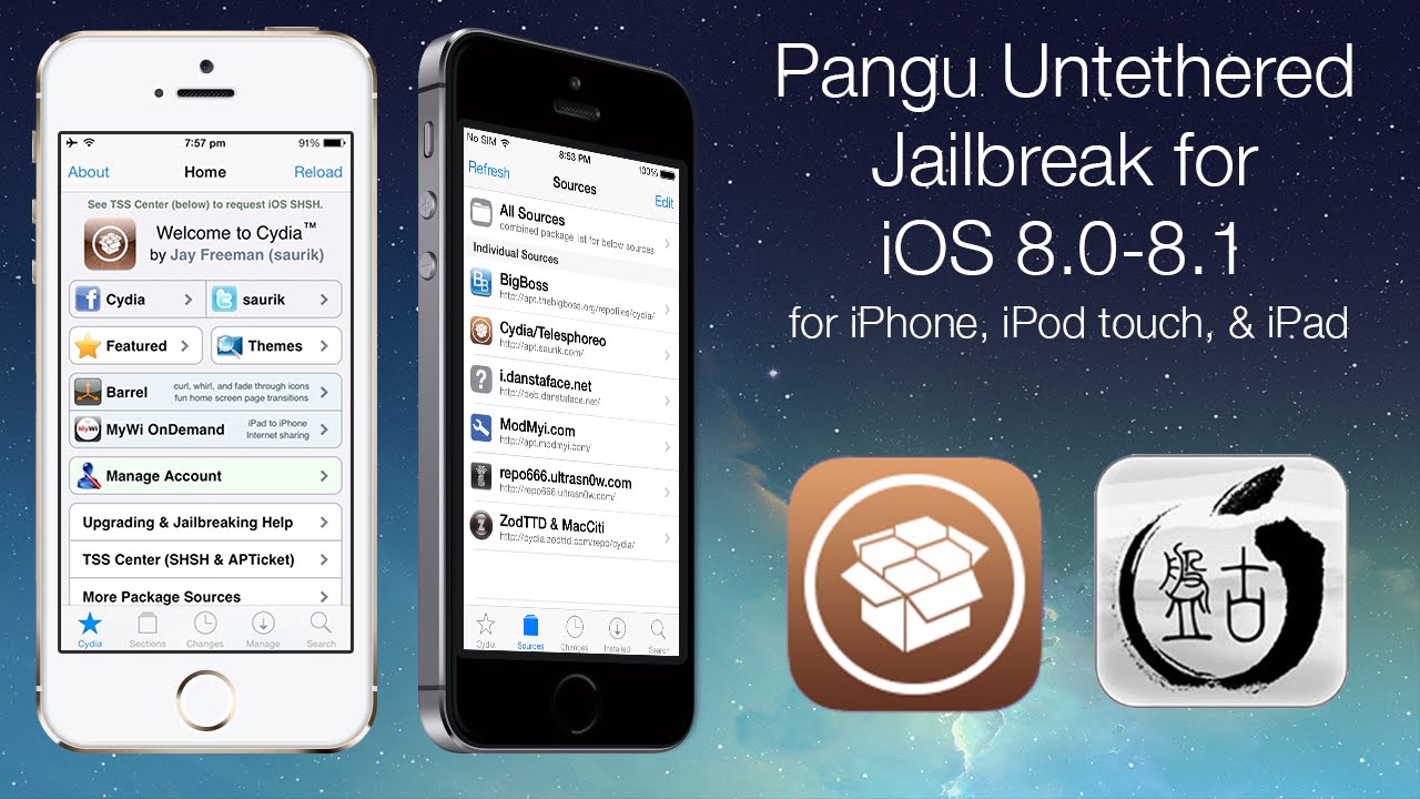How to Jailbreak iOS 8.0/8.1 & Install Cydia on your iPhone, iPad, and ...