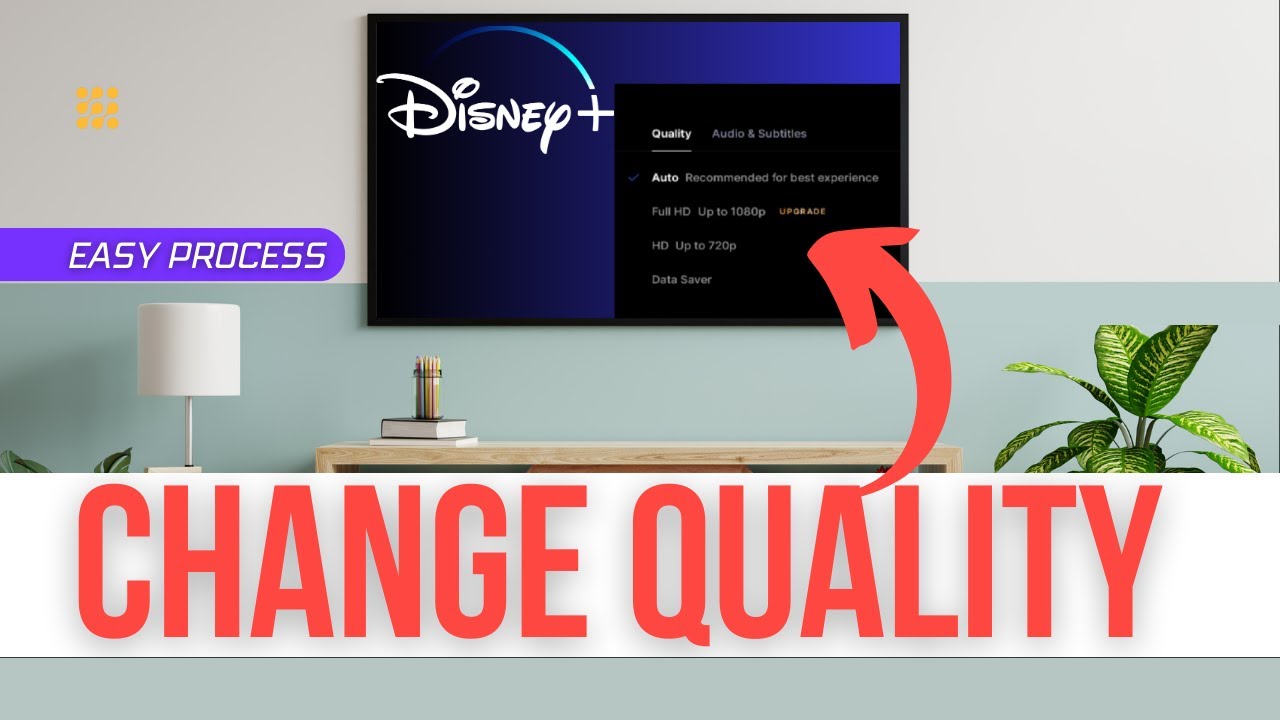 How to CHANGE QUALITY in Disney Plus App || IMPROVE Your VIDEO QUALITY ...