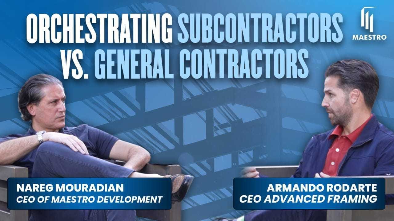 Orchestrating Subcontractors vs General Contractors - YouTube