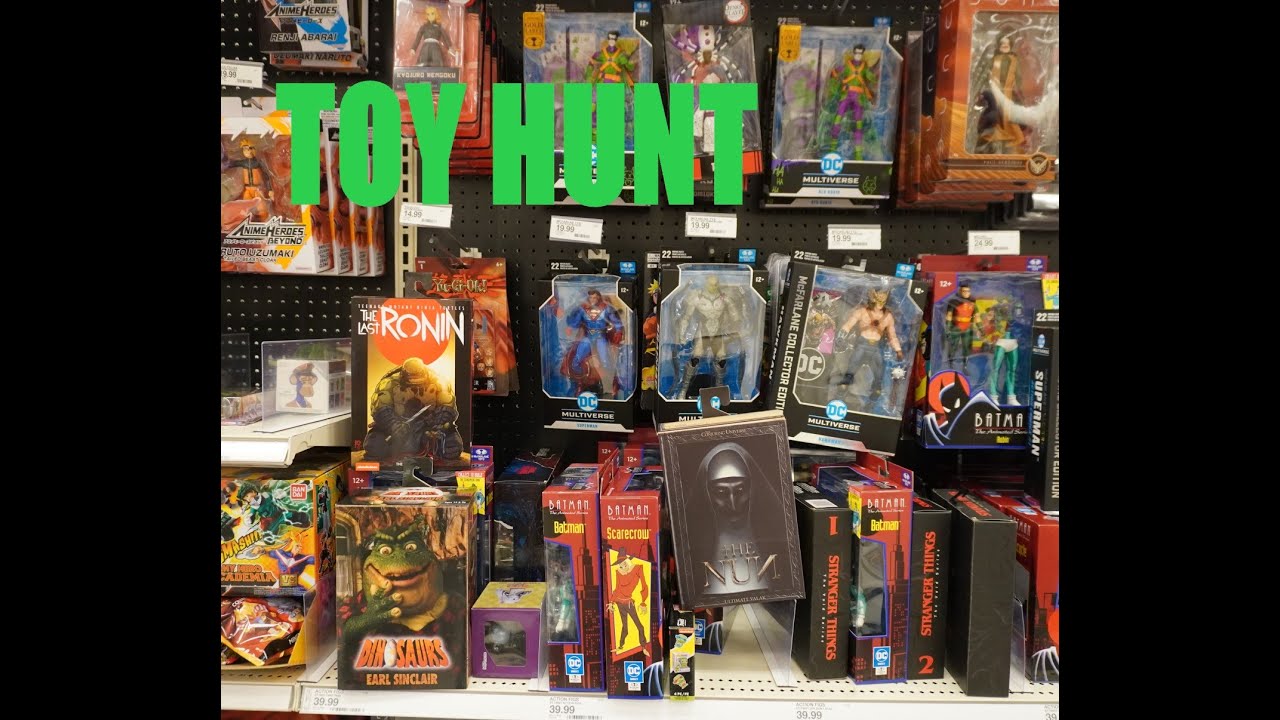 HOLIDAY TOY HUNT 3 TARGET STORES , NECA , SPIDER-MAN , DC MULTIVERSE ...