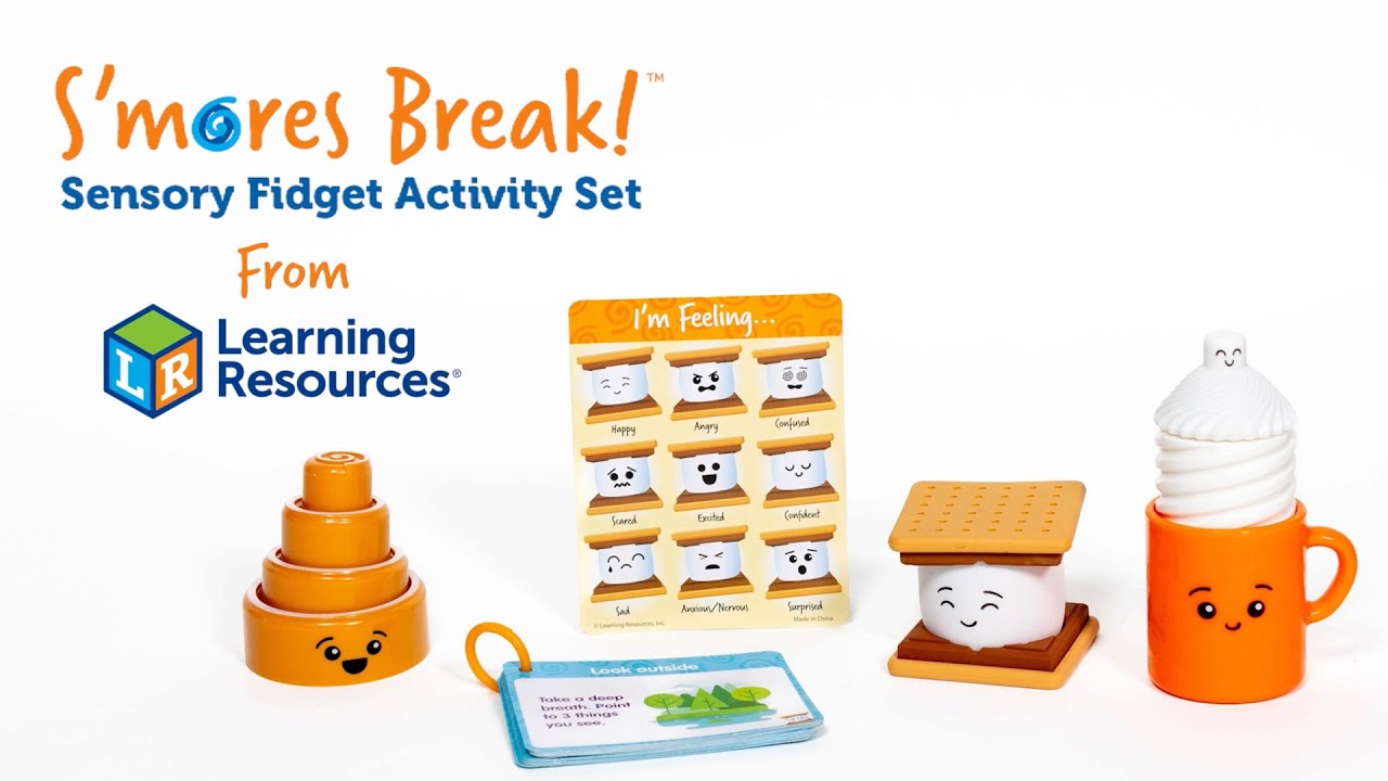 S’mores Break!™ Sensory Fidget Activity Set - YouTube