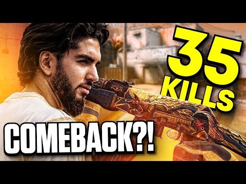 COMEBACK ON CS:GO AND DROP 35 KILLS!!