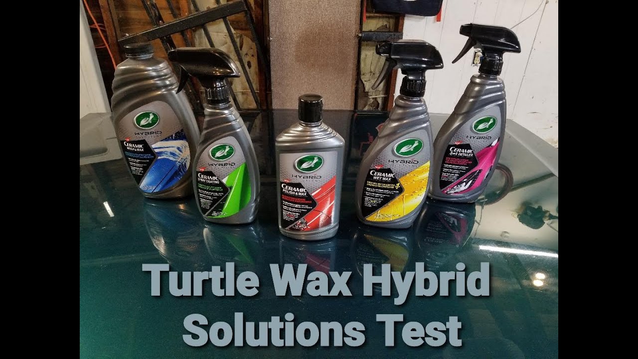 Durability Test Of Turtle Wax's New Hybrid Solutions Line - YouTube