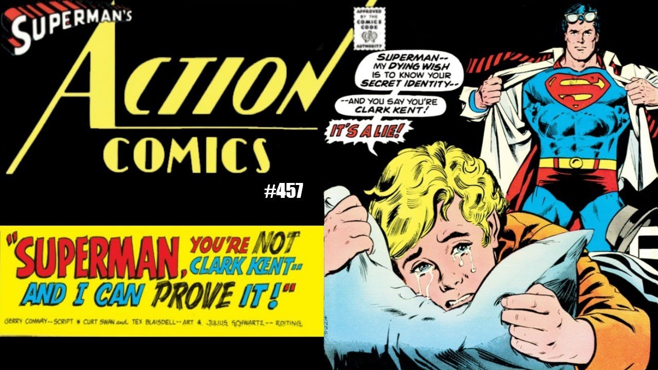 "You're Not Clark Kent -- And I Can Prove It!" | Action Comics #457 ...