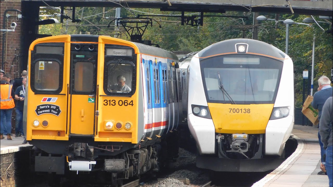 Final Farewell Class 313 064 & 134 Horn Compilation on the Tour - YouTube