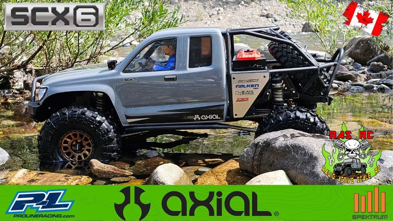 AXIAL SCX6 “TRAILHONCHO" CASTLE RIVER - YouTube