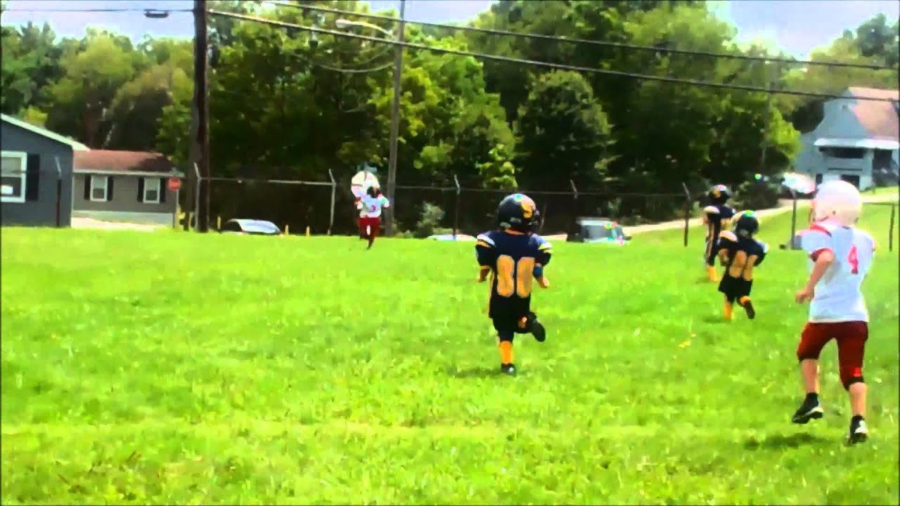 Football - Fastest 6 year old, Motorcycle Mike - YouTube