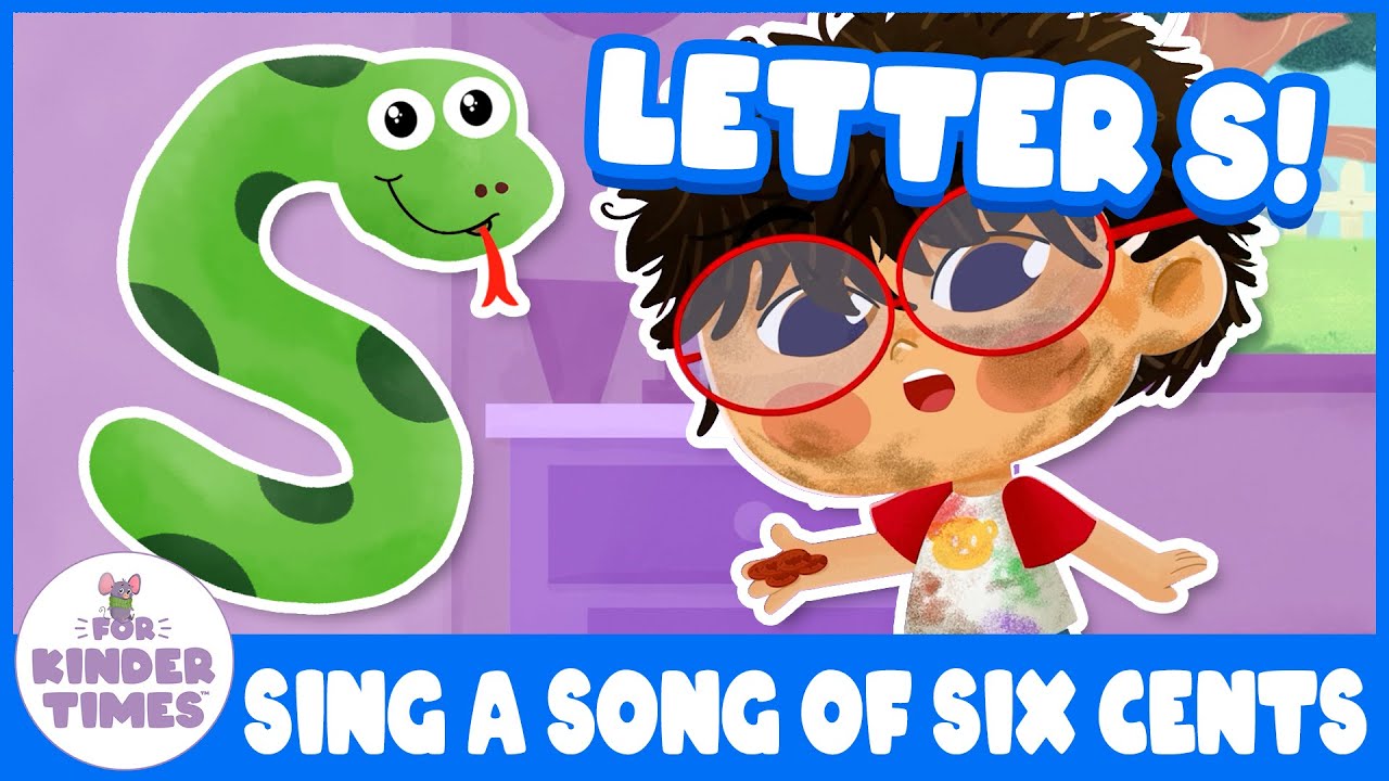 🐍🔎 Find the Letter S | Letter Game for Kids | Nursery Rhymes for ...