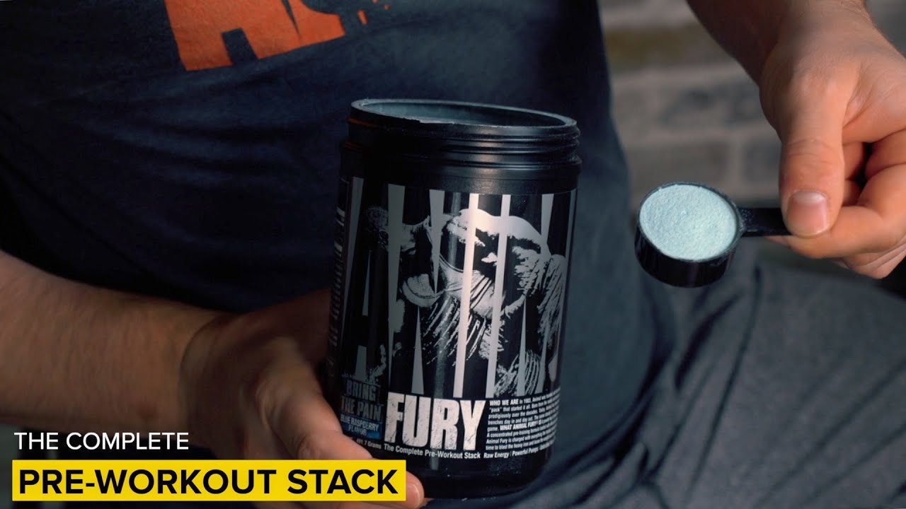Animal FURY | The Complete Pre-Workout Stack - YouTube
