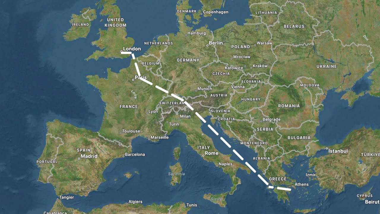 Athens to London (LGAV-EGLL) - 21/11/2025 - YouTube