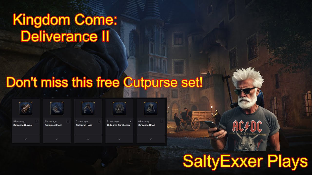 New Twitch drops! The cutpurse set - YouTube