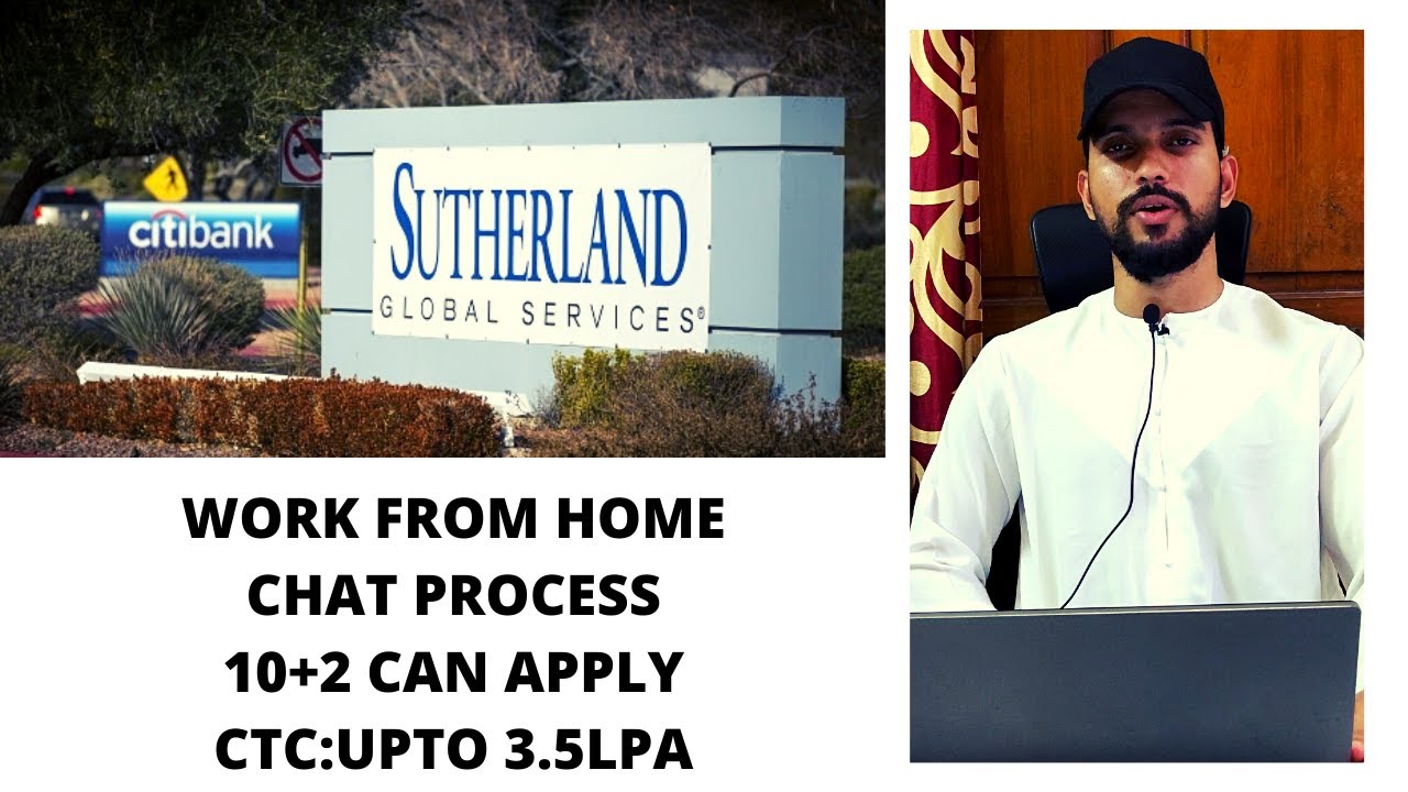 🔴Non Voice Work From Home | Work From Home Jobs | Sutherland Hiring ...