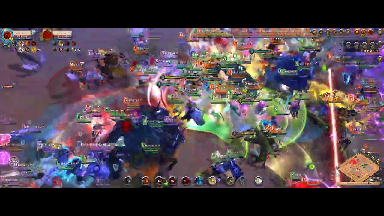 Albion Online 2024 02 01 UTC1200 One Gin ZVZ Halberd Brawl Fight Part 1 ...