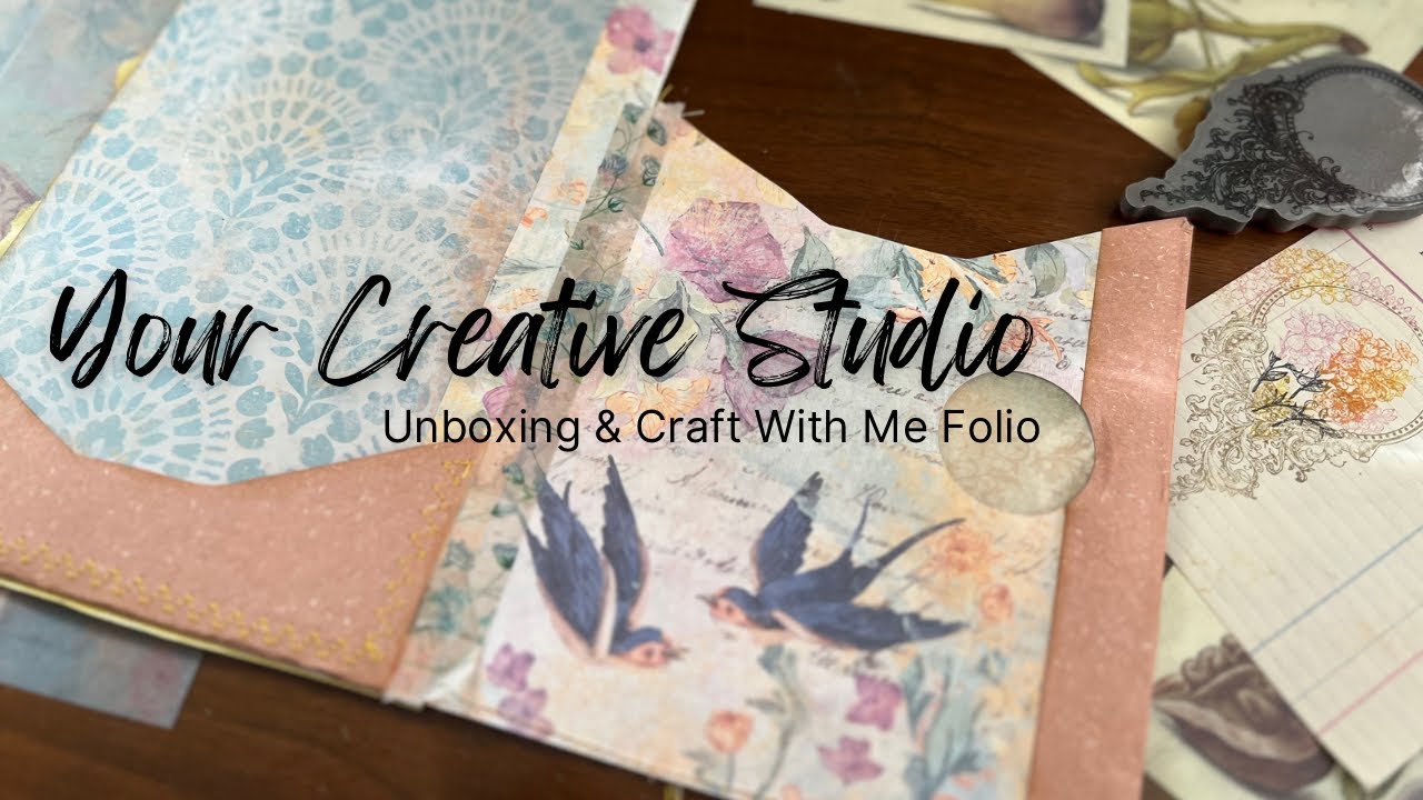 Your Creative Studio | UNBOX & CRAFT WITH ME - YouTube