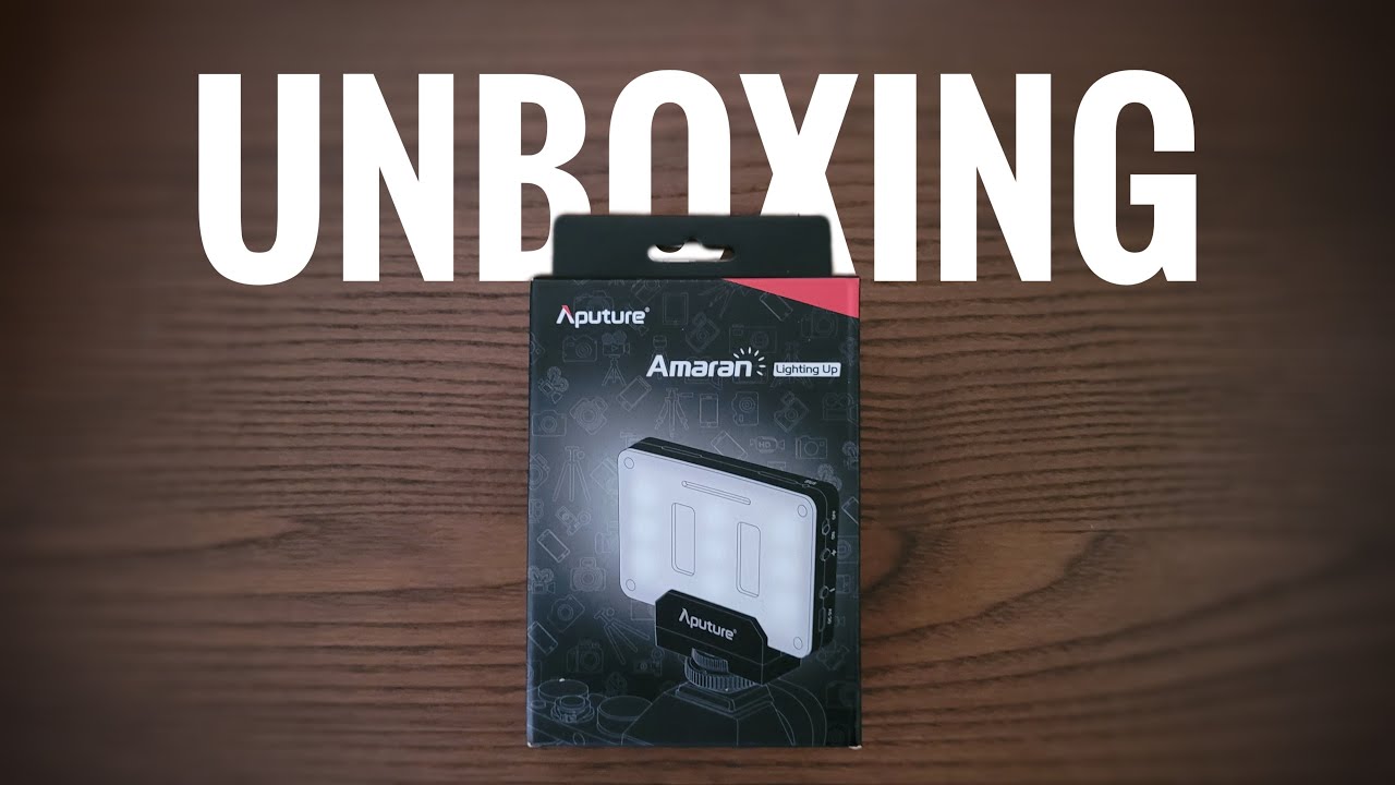 The Aputure AL-M9 Unboxing Experience - Pocket-Sized Daylight-Balanced ...