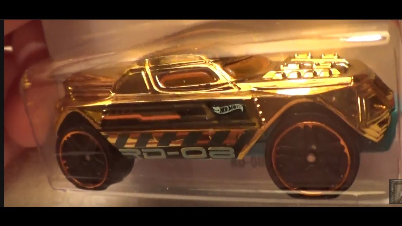 RD 08 HW RACE HOT WHEELS 2 gold, not silver! - YouTube
