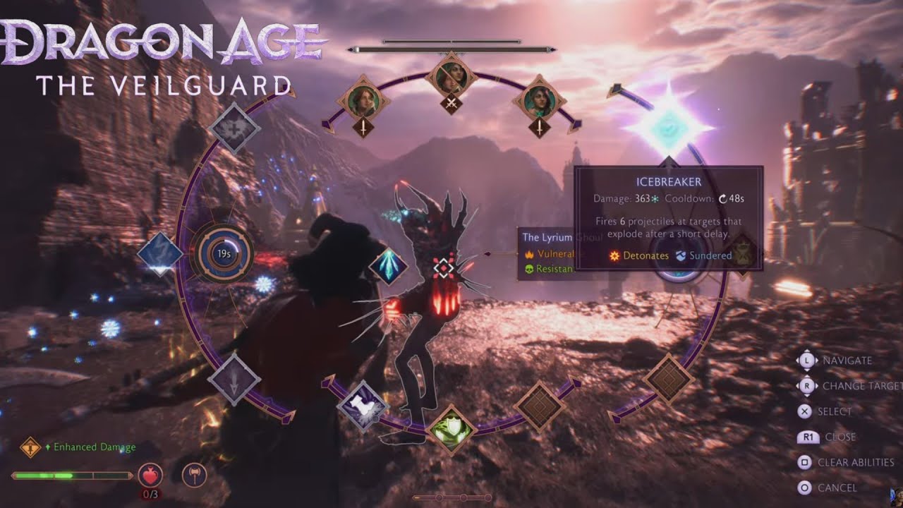 Dragon Age The Veilguard PS5 The Lyrium Ghoul Boss (Nightmare ...