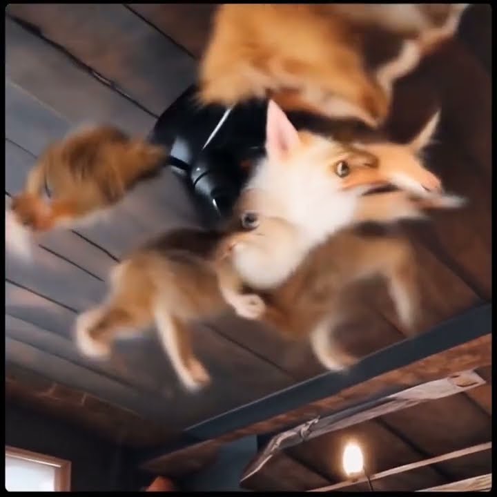 Cat Ceiling Fan - YouTube