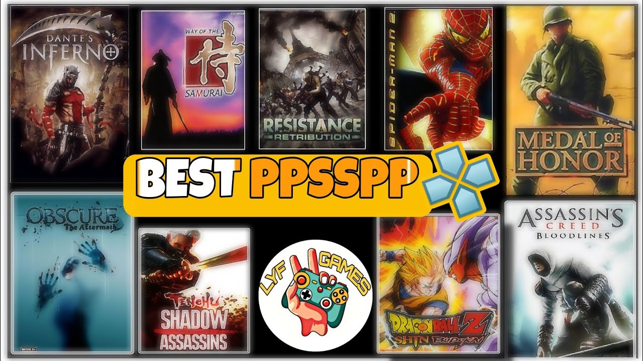 TOP 10 PPSSPP Games for all different categories in [Part 1] android by ...