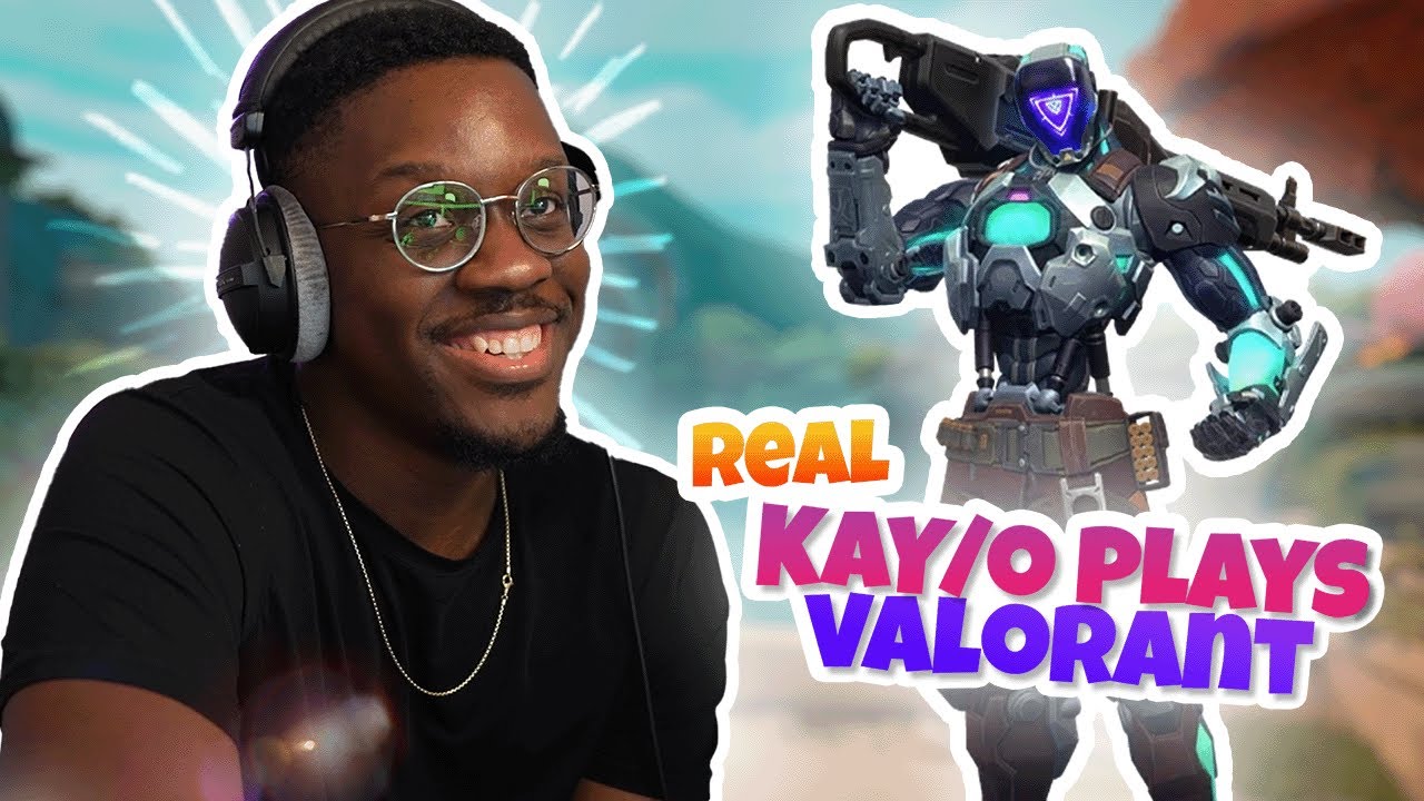 KAY/O's REAL Voice Actor Plays VALORANT! - YouTube