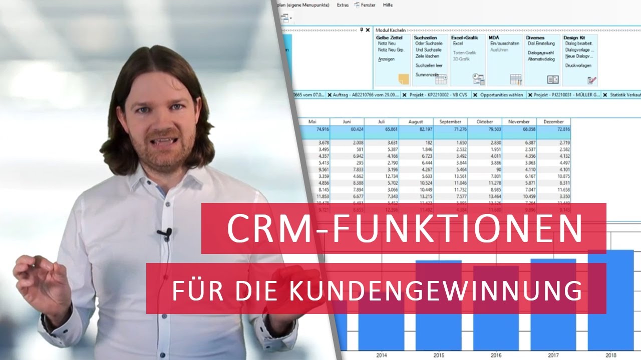 ALPHAPLAN CRM: Kalender, Kampagnen, Opportunities und Statistiken - ALPHAPLAN Online 2022 - YouTube
