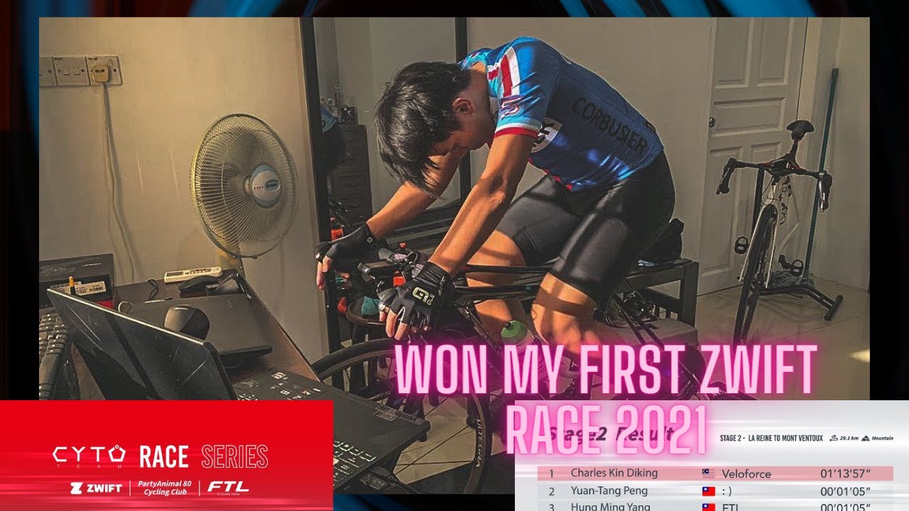 MY FIRST WIN ON ZWIFT2021 #VLOG2 - YouTube
