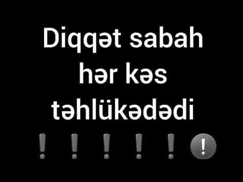 Sabah Yaman Kulək olacaq😃