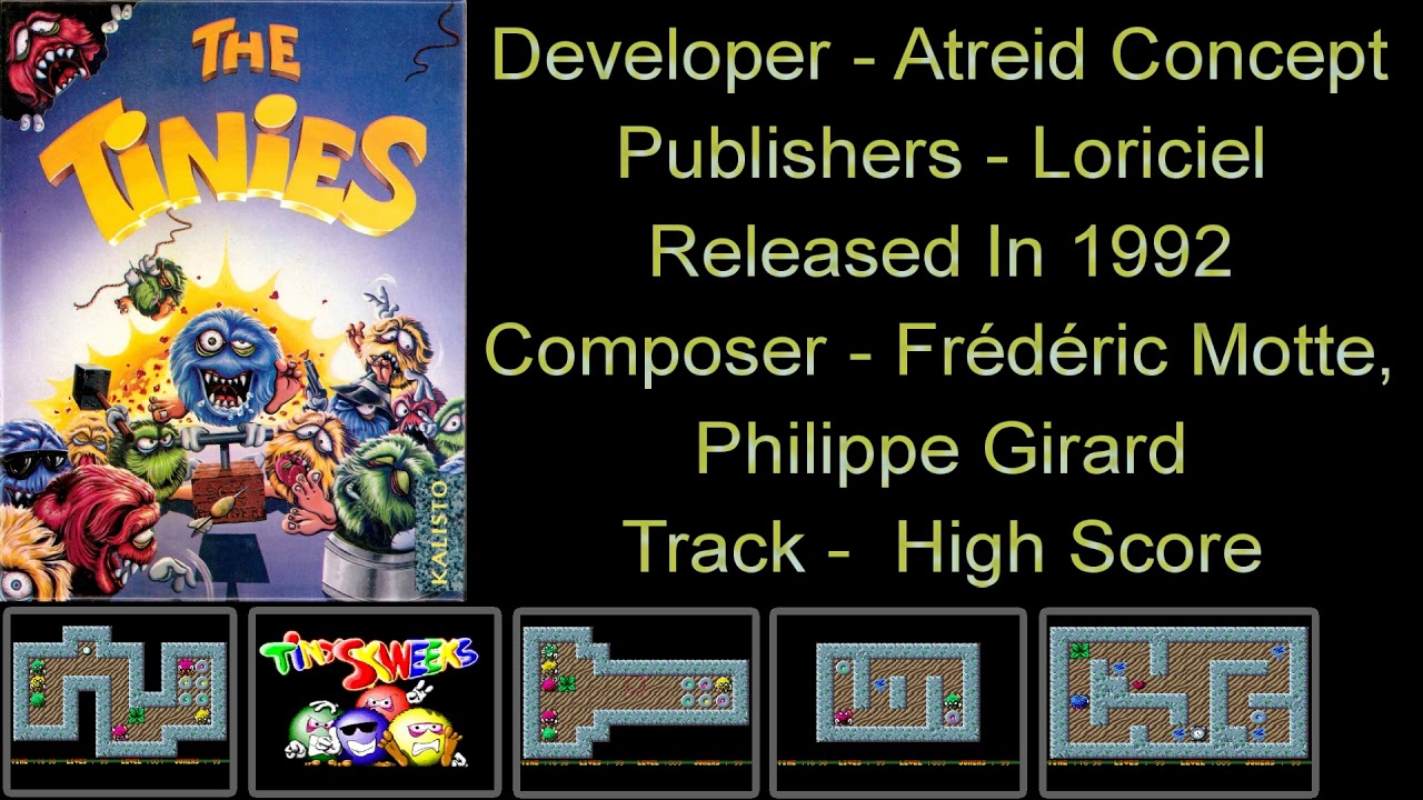 Tiny Skweeks - High Score (Amiga) - YouTube
