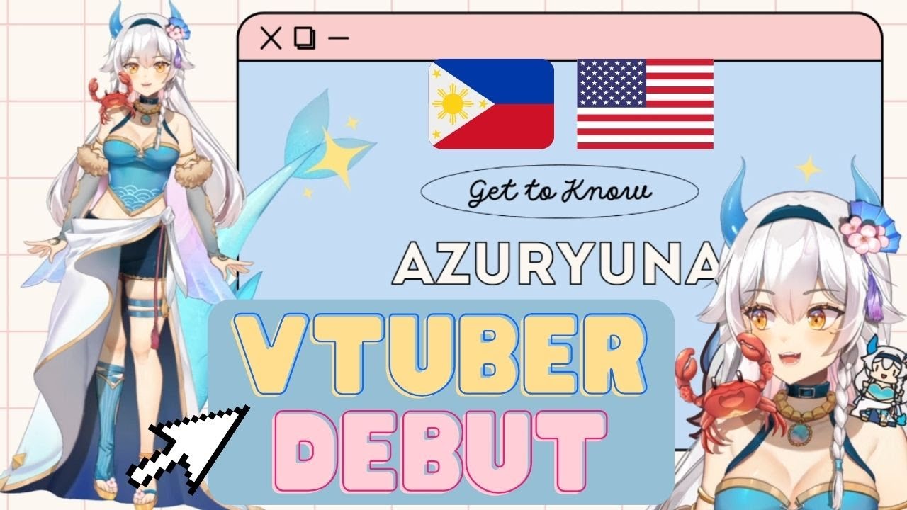 Vtuber Debut Highlights [AzuRyuna - Seadragon Waifu] - YouTube
