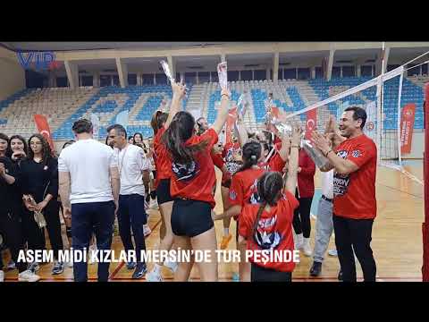 ASEM MİDİ KIZLAR MERSİN’DE TUR PEŞİNDE