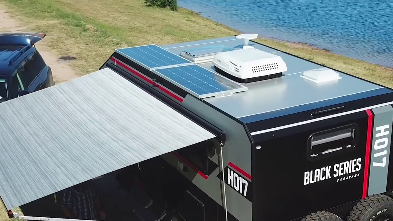 Off - Roading with Black Series Camper Trailers - YouTube
