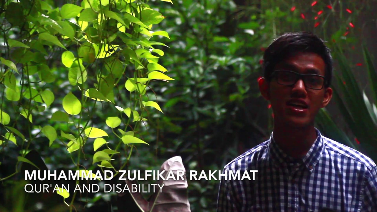 Qur'an and Disability - Dr. Muhammad Zulfikar Rakhmat - YouTube
